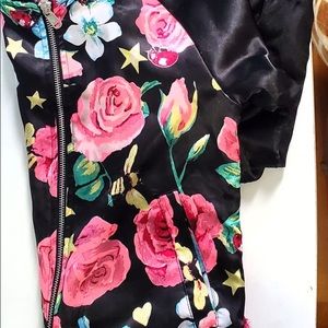 Justice | Jackets & Coats | Justice Satin Bomber Jacket | Poshmark